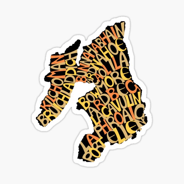 "Art and gifts inspired by the Isle of Islay" Sticker for Sale by ...