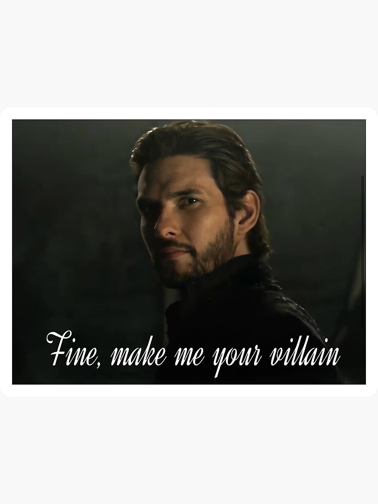 "the darkling sticker" Sticker for Sale by aimeevega7 | Redbubble
