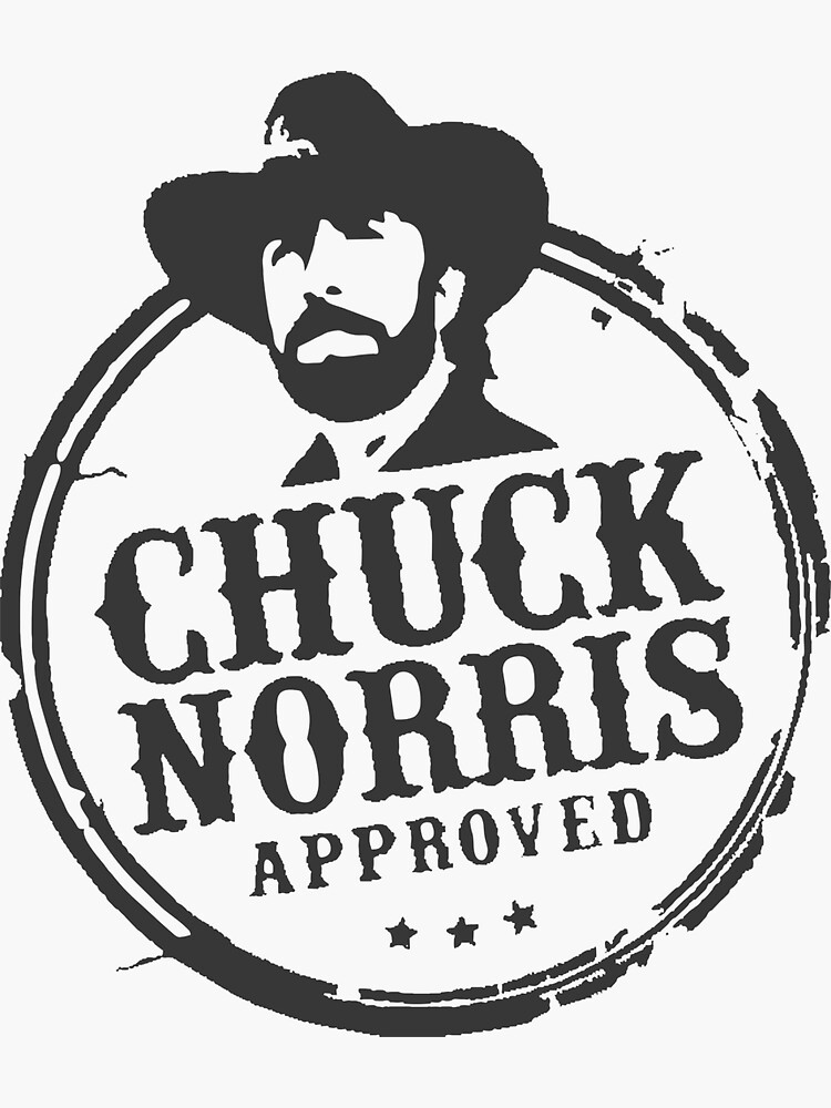 "Chuck Norris Prime Edition 10" Sticker for Sale by lancekunde | Redbubble