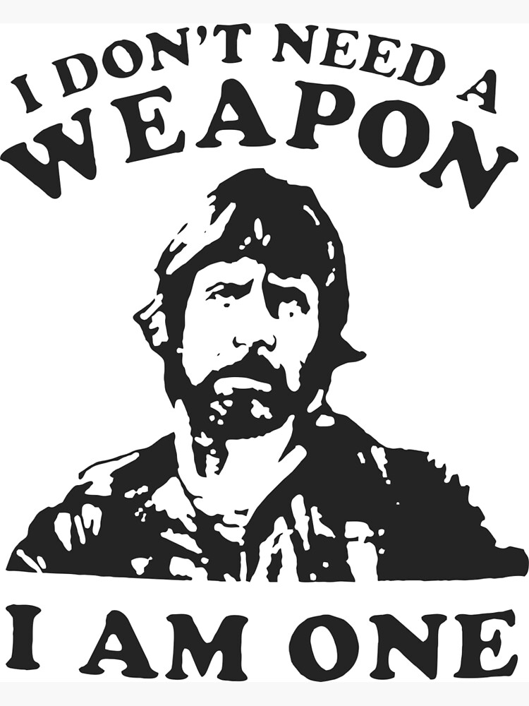 "Chuck Norris Prime Edition 17" Poster by lancekunde | Redbubble