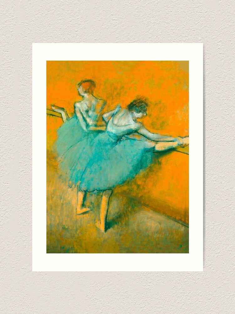 "Degas Dancers Behind the Scenes at The Barre" Art Print for Sale by VintageArchive | Redbubble