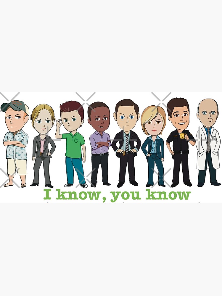 "Team Psych I Know, You Know Chibi " Poster for Sale by Kninjina ...