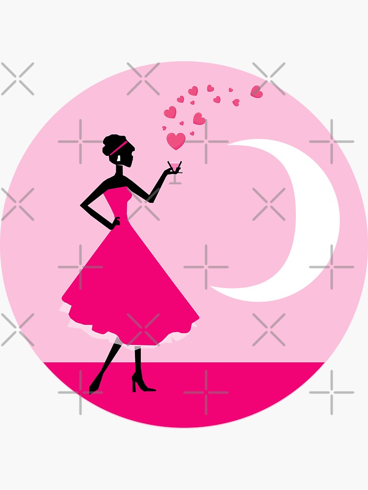 "Girls Night Out " Sticker for Sale by malinthapeiris | Redbubble