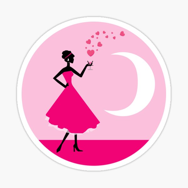 "Girls Night Out " Sticker for Sale by malinthapeiris | Redbubble