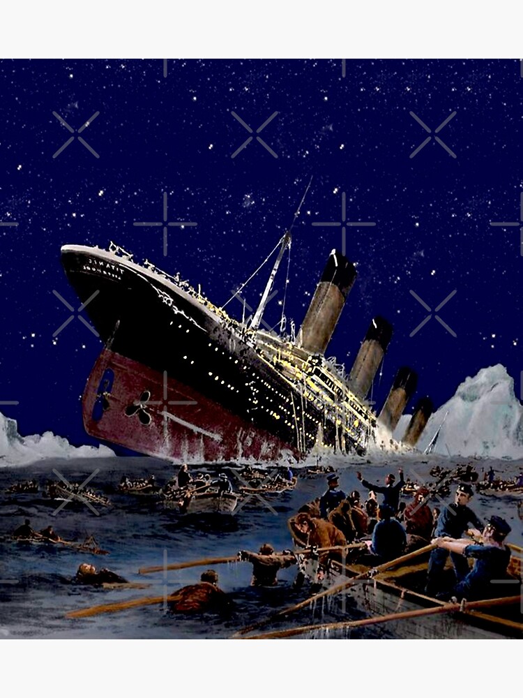 "The Tragedy of the Titanic" Art Print by LancasterSite | Redbubble