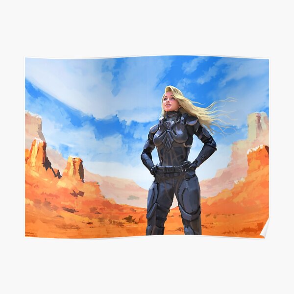 "Commander Helen" Poster by junifrio | Redbubble