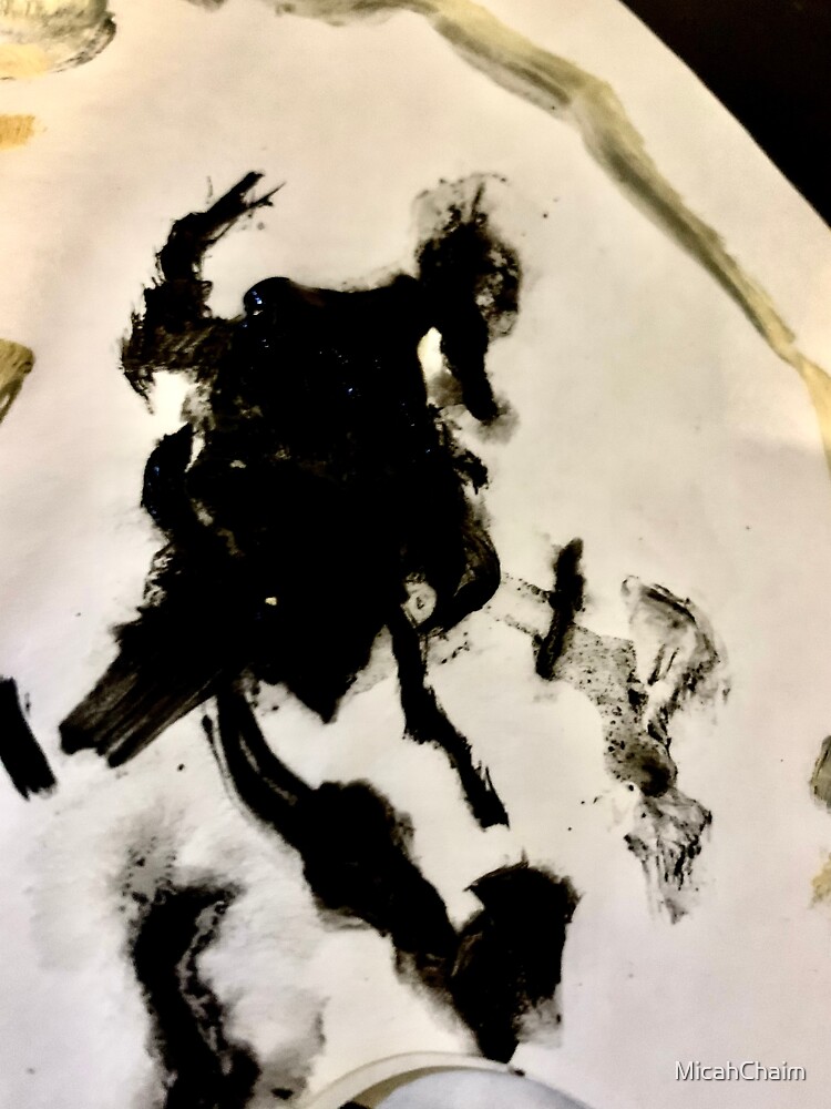 "Splot Rorschach" Sticker for Sale by MicahChaim | Redbubble