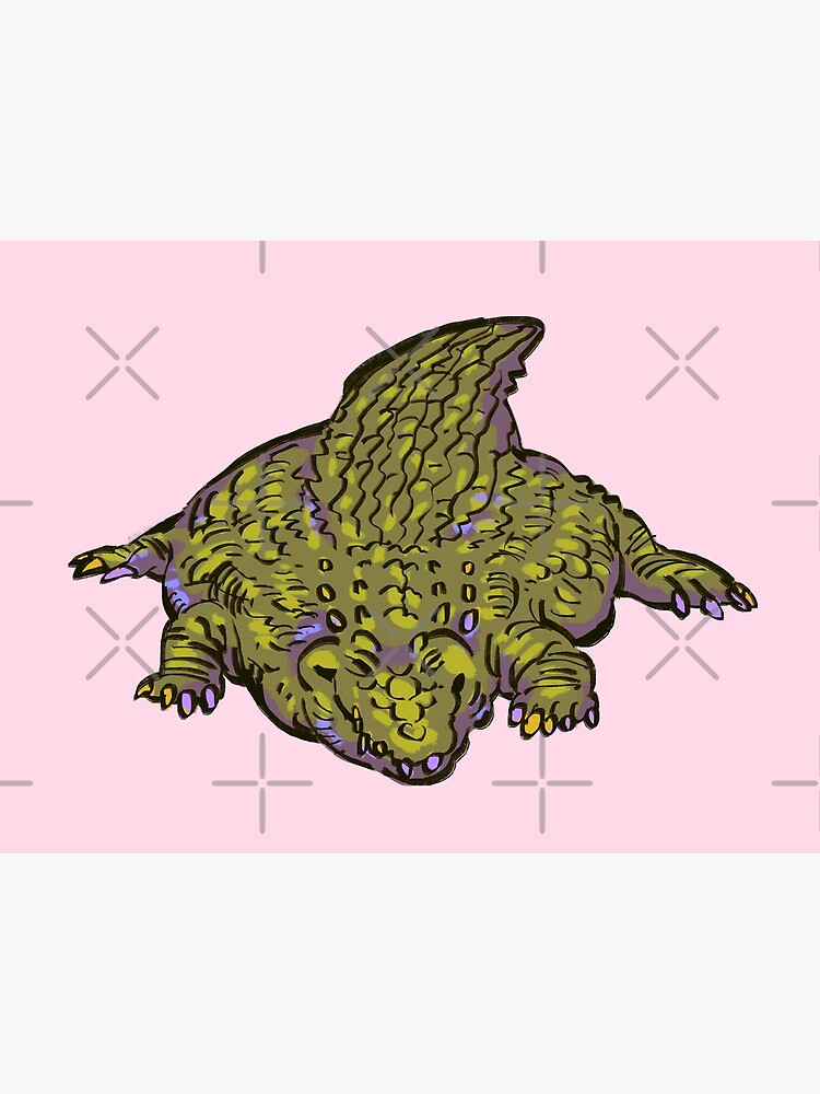 "I draw that flat fuck friday crocodile meme" Poster by RansRoom ...