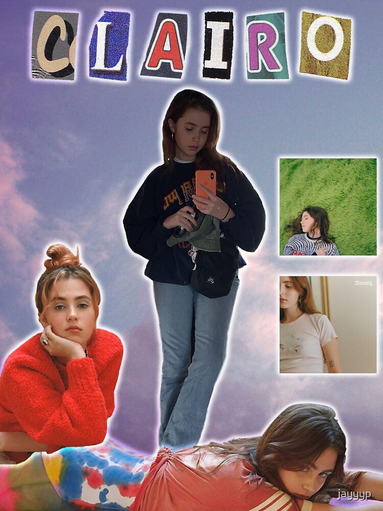 "Clairo Aesthetic Poster " Sticker for Sale by jayyyp | Redbubble