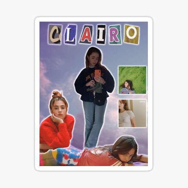"Clairo Aesthetic Poster " Sticker for Sale by jayyyp | Redbubble