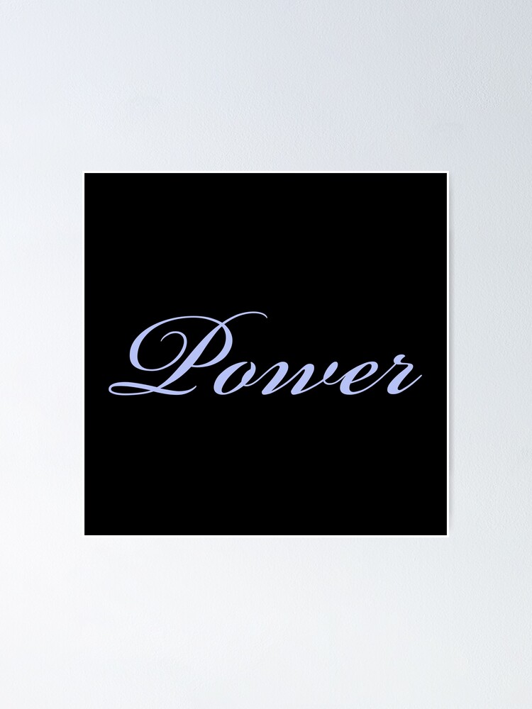 "POWER AESTHETIC" Poster by sanchidora26 | Redbubble