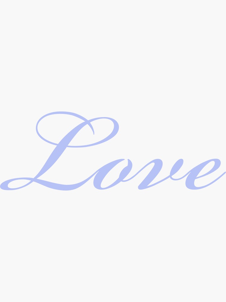 "LOVE AESTHETIC" Sticker by sanchidora26 | Redbubble