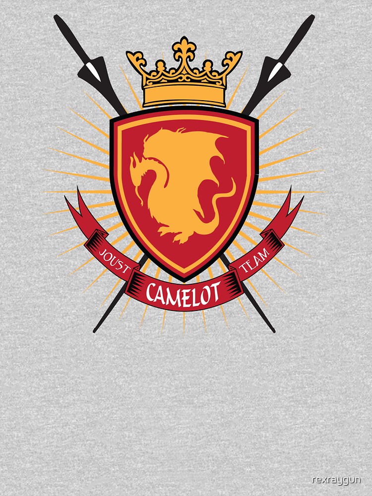 "Camelot Jousting Team" T-shirt for Sale by rexraygun | Redbubble | bbc ...