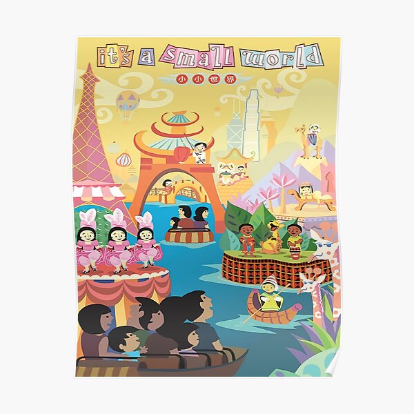 A Small World Posters | Redbubble