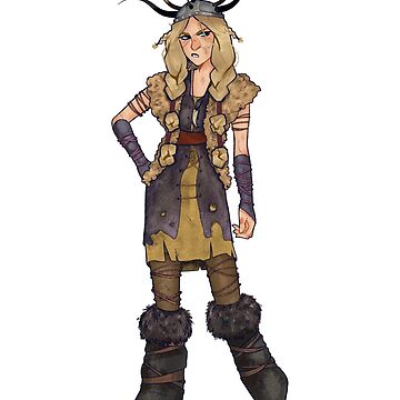 "Ruffnut - How to Train Your Dragon" Sticker for Sale by koytix | Redbubble