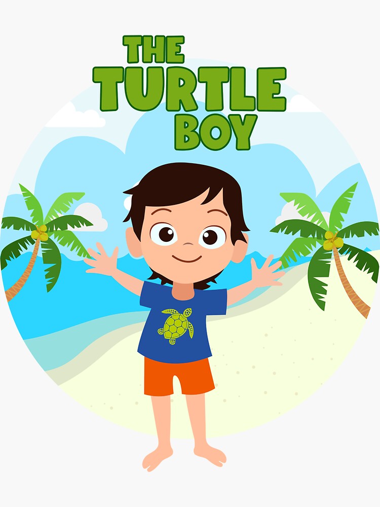 "The turtle boy" Sticker by theturtleboy | Redbubble