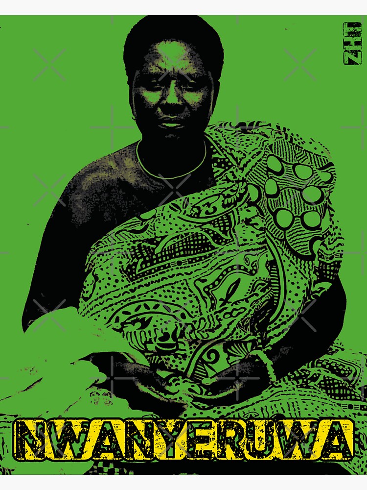"Madame Nwanyeruwa" Sticker for Sale by ZuluHistoryTees | Redbubble