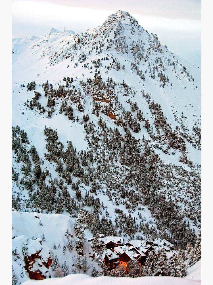 Les Arcs Arc 1950 Paradiski Ski Area French Alps France Premium Matte ...