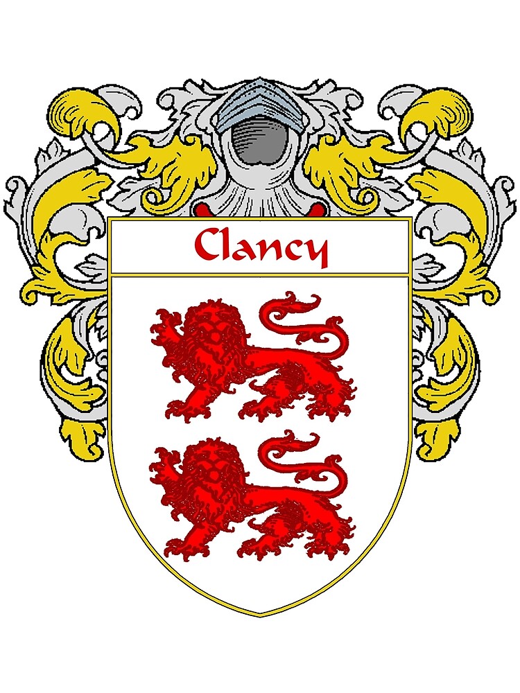 "Clancy Coat of Arms/Family Crest" Framed Art Print by IrishArms ...
