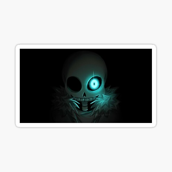"Undertale- Sans" Sticker by Glamist | Redbubble