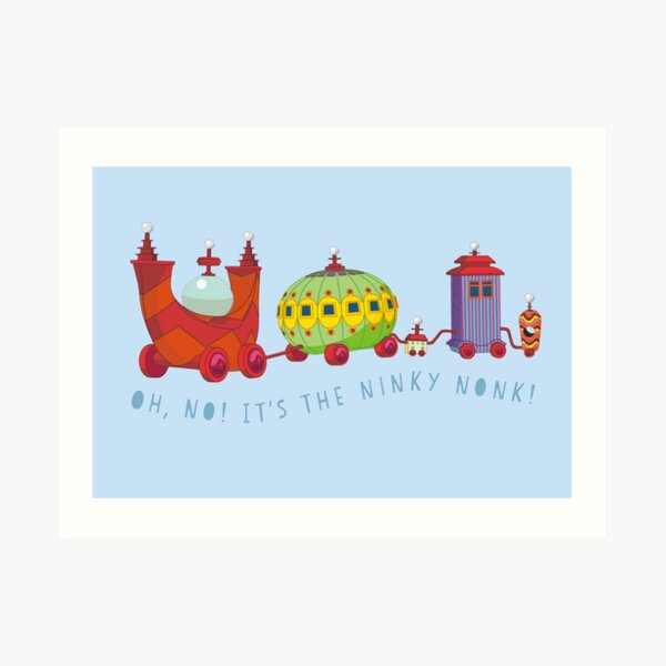 "Ninky nonk In the night garden " Art Print by oldschool-kids | Redbubble