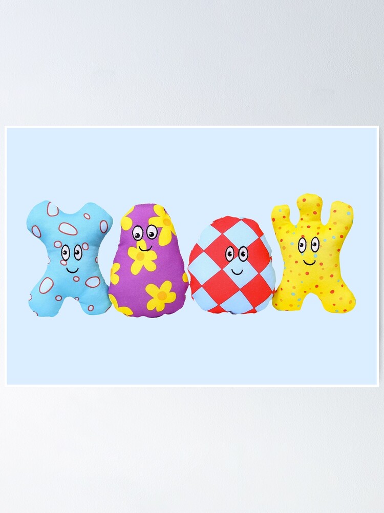 "The Haahoos In the night garden " Poster for Sale by oldschool-kids ...