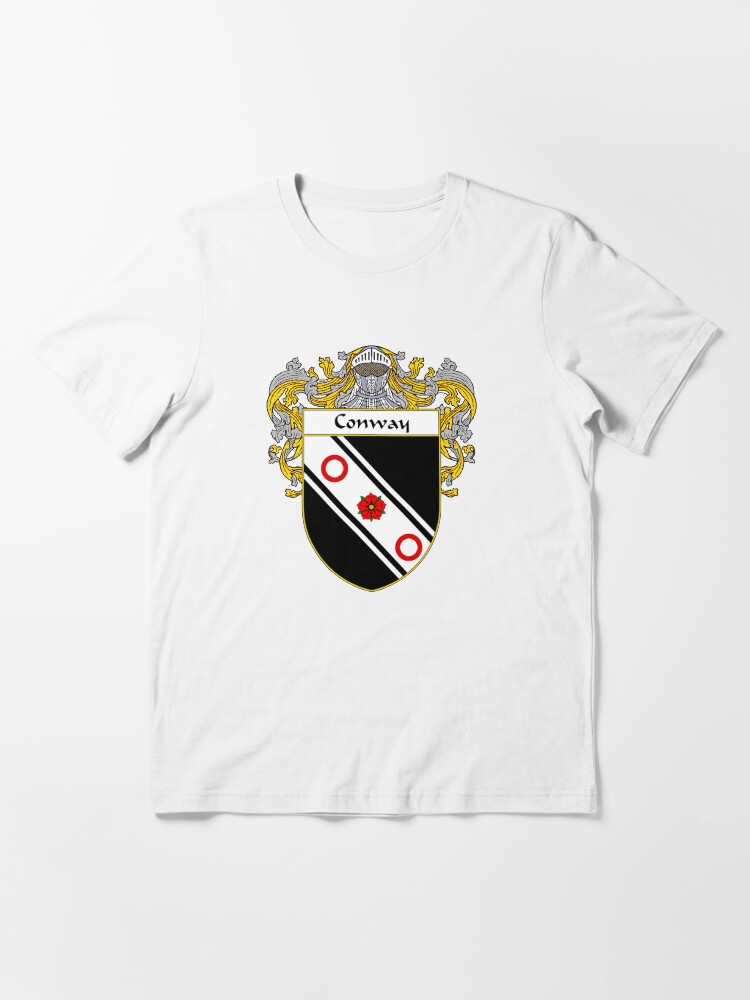 "Conway Coat of Arms/Family Crest" T-shirt for Sale by IrishArms ...