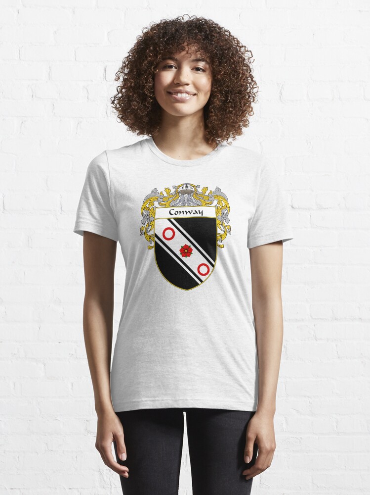 "Conway Coat of Arms/Family Crest" T-shirt for Sale by IrishArms | Redbubble | conway t-shirts ...