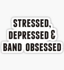 Depressed: Stickers | Redbubble