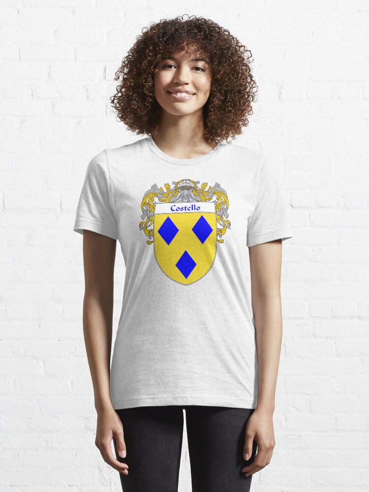 "Costello Coat of Arms/Family Crest" T-shirt for Sale by IrishArms ...