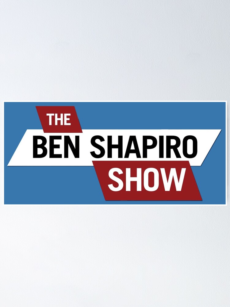 "The Ben Shapiro Show" Poster by kronotic | Redbubble