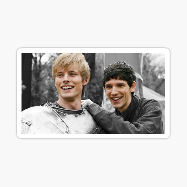 "Merlin and arthur BBC " Sticker for Sale by artatiana | Redbubble