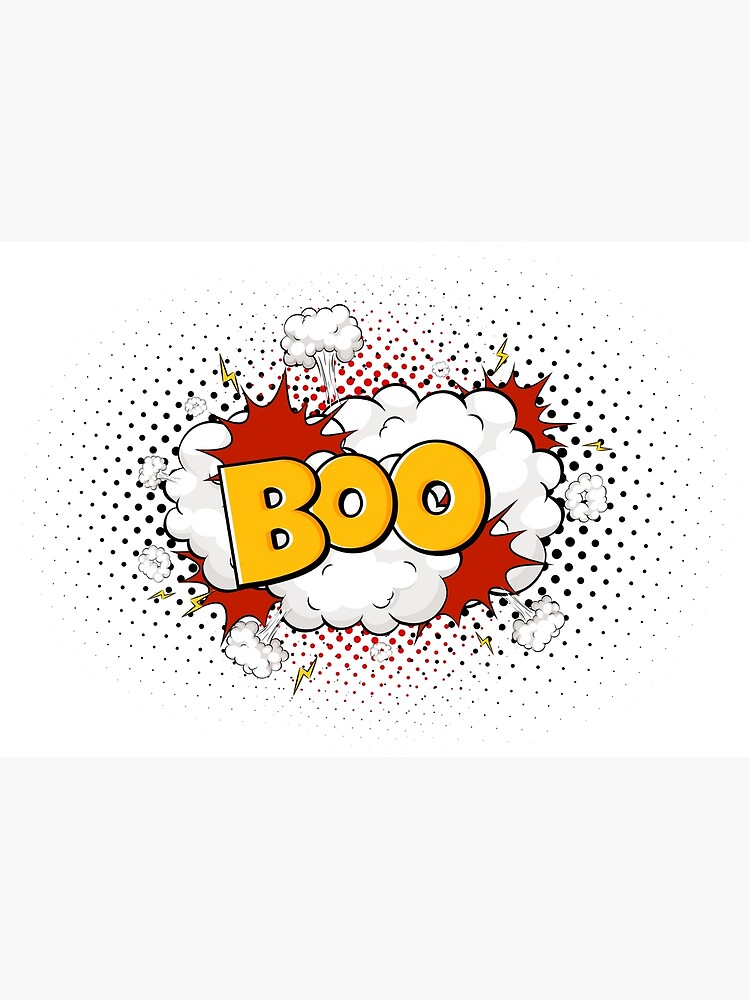 "BOO Bomb explosion" Poster for Sale by gramat2021 | Redbubble