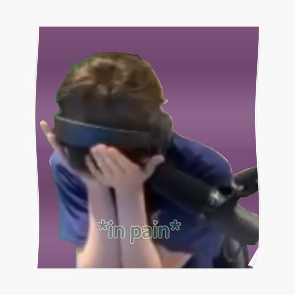 "tubbo crying" Poster by 9chaa | Redbubble