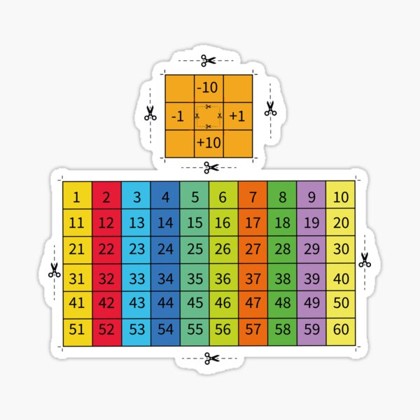 "math calculation trick math DIY kit cut the paper yourself according ...