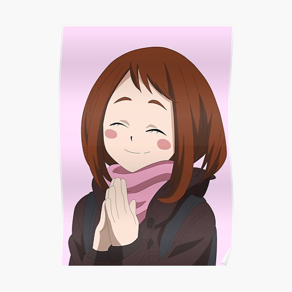 Póster «Ochako Uraraka» de unmei | Redbubble