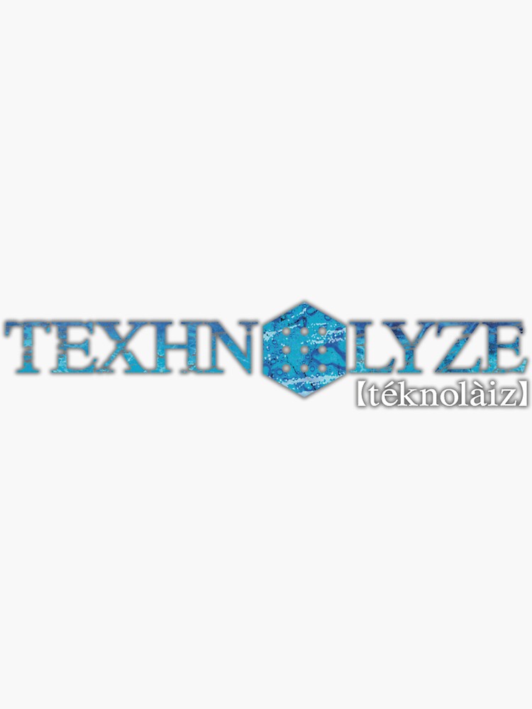 "Texhnolyze - logo" Sticker for Sale by Animeheros | Redbubble