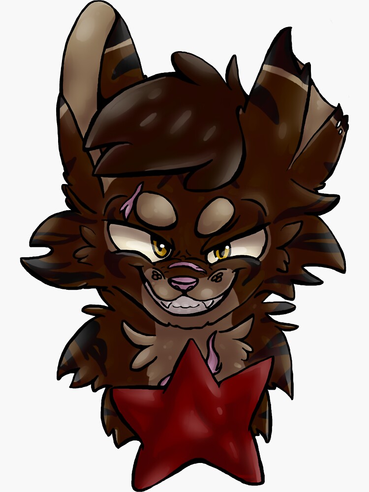 "Tigerstar" Sticker by Biscuit-Rawr | Redbubble