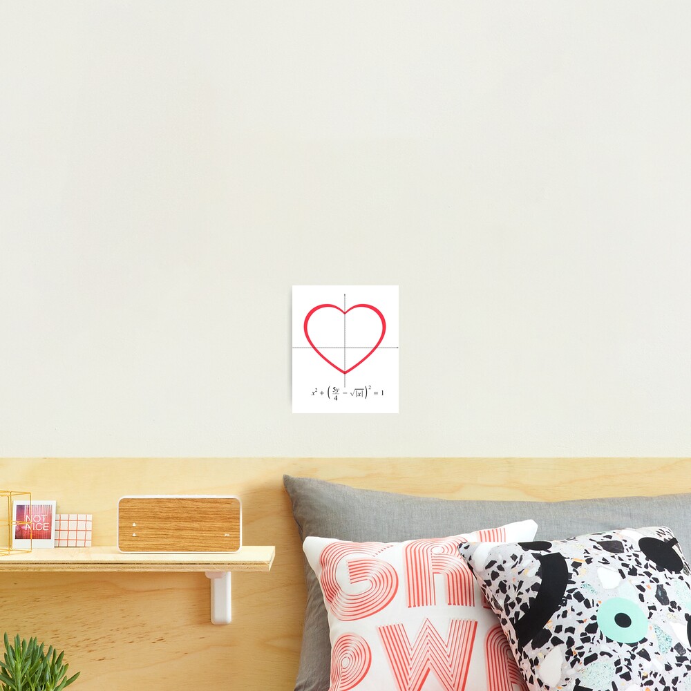 "heart function math Science Math by asdev" Art Board Print for Sale by ...