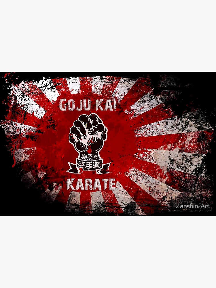 "Goju Kai Emblem and Budo Flag - Karate Art, Martial Arts Design ...