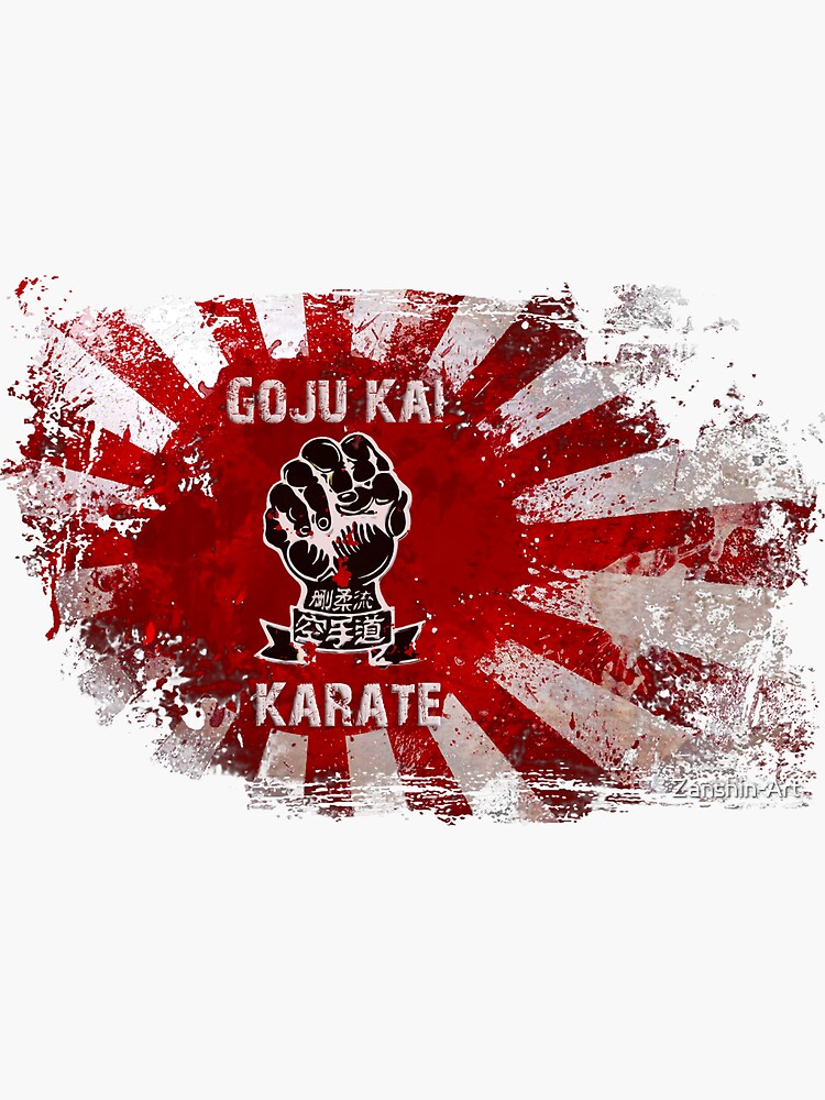 "Goju Kai Emblem and Budo Flag - Karate Art, Martial Arts Design ...