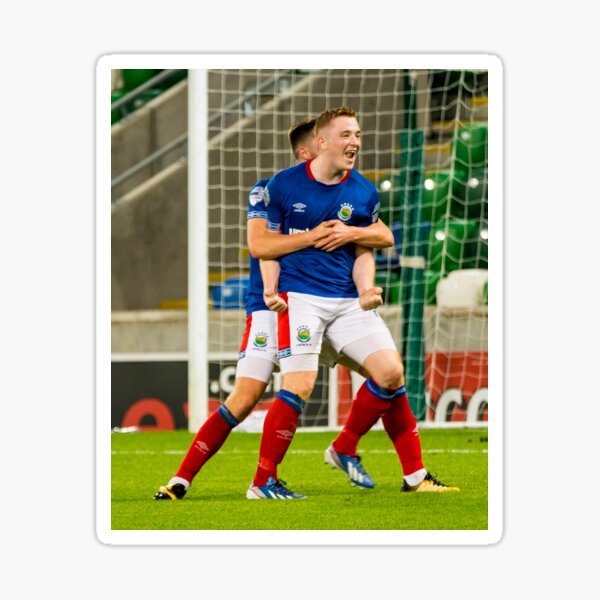 "Shane Lavery, Linfield FC" Sticker for Sale by thegavinmaxwell | Redbubble