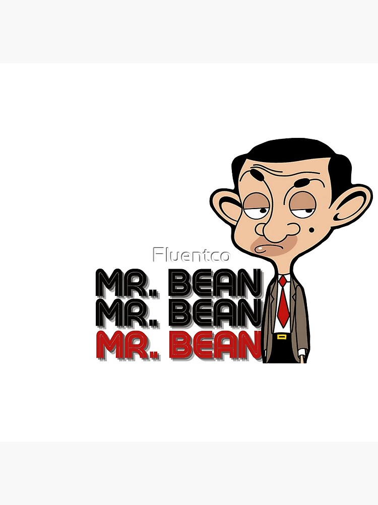 "Mr. Bean design" Poster for Sale by Fluentco | Redbubble