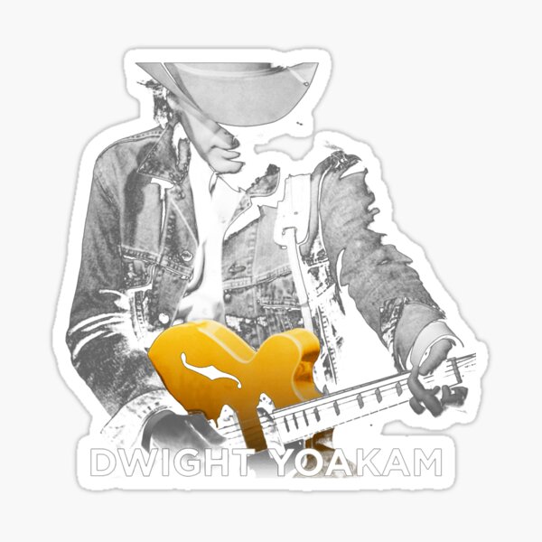Dwight Yoakam Stickers | Redbubble