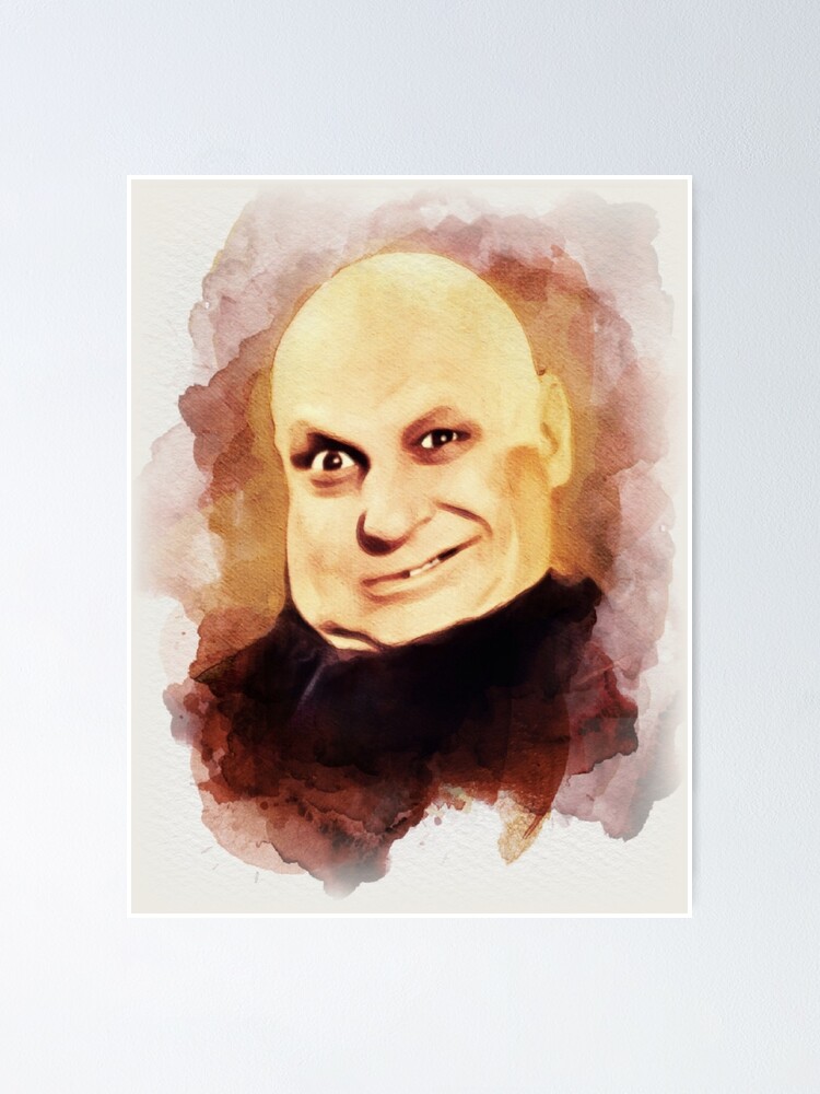 "Jackie Coogan, Uncle Fester" Poster for Sale by Hollywoodize | Redbubble