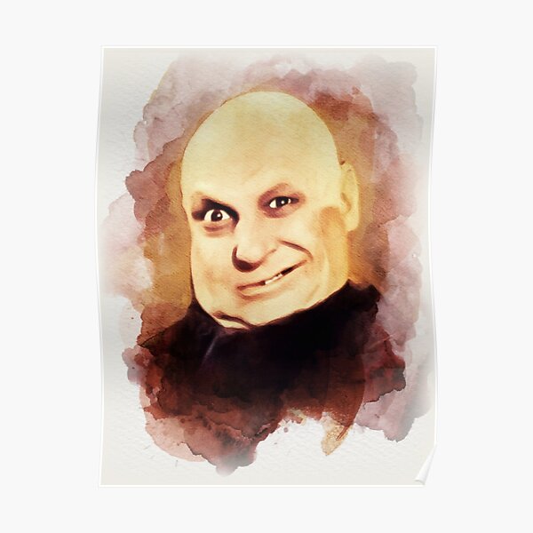 "Jackie Coogan, Uncle Fester" Poster for Sale by Hollywoodize | Redbubble