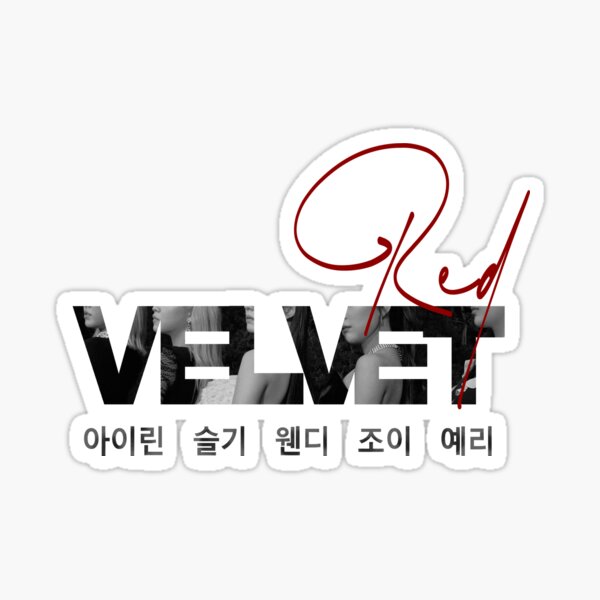 "RED VELVET" Sticker for Sale by Chaeyoung21 | Redbubble
