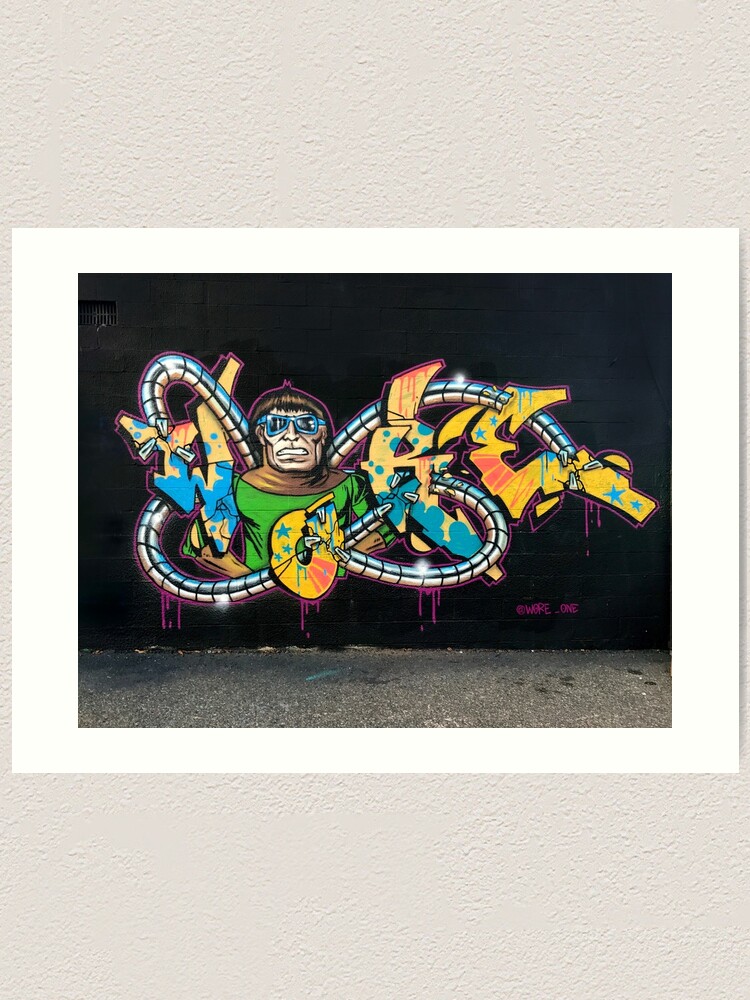 "Doc Oct WORE" Art Print for Sale by WoreOne | Redbubble