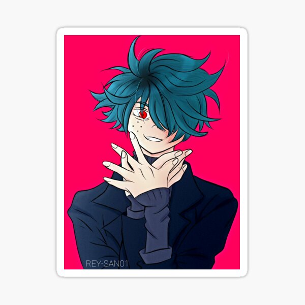 "Villain deku" Sticker for Sale by Rey-san01 | Redbubble