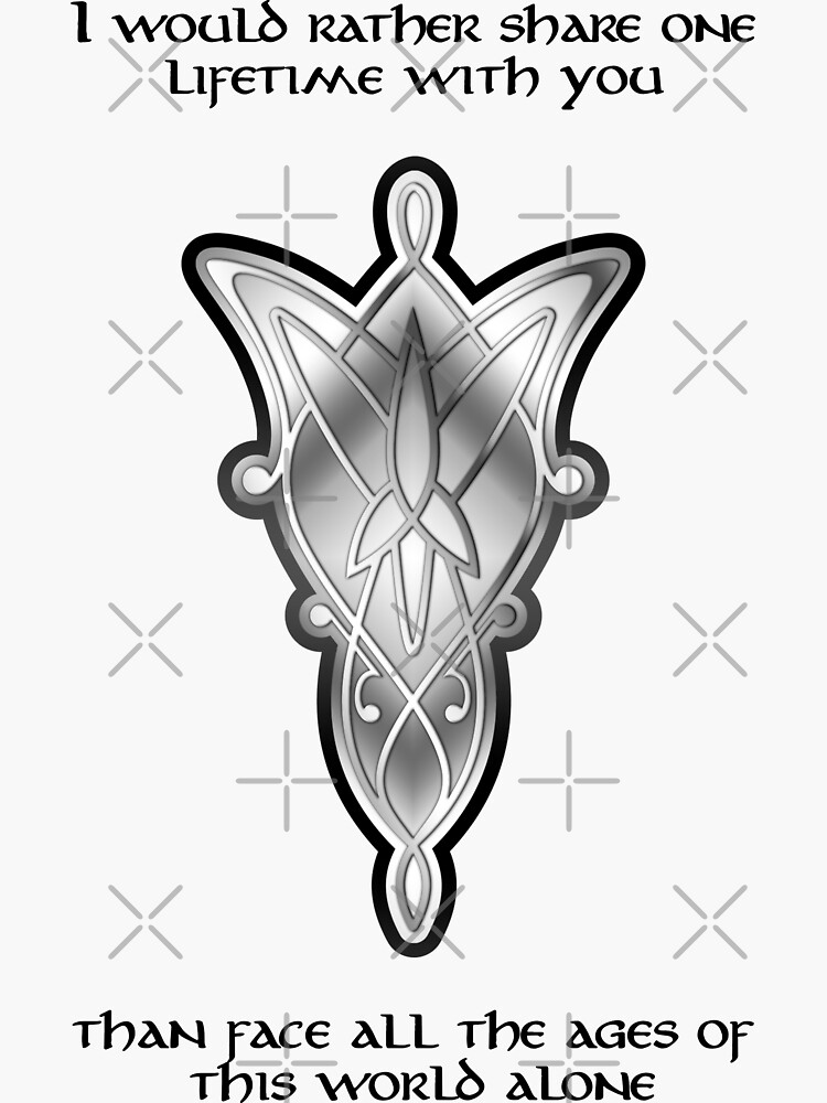 "Arwen Evenstar 2" Sticker for Sale by RaymondDiaz | Redbubble